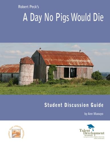 Amazon.com: A Day No Pigs Would Die Student Discussion Guide ...