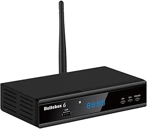 Amazon.com: KOQIT FTA H.265 HEVC Receptor de satélite DVB-S2X DVB-S2 T2-MI Sintonizador Biss VU ...