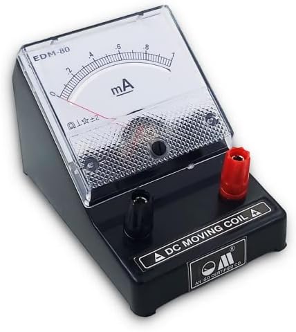 OM® Meters EDM-80 Desk Stand Analog 0-1mA DC Milli Ammeter | Ampere ...