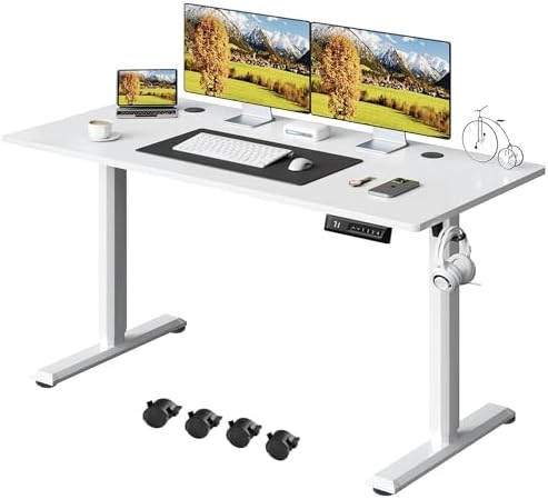 Amazon.com: Shahoo Electric Standing Desk Ergonomic Height Adjustable ...
