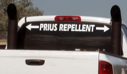 Amazon.com: Prius Repellent Vinyl Decal Sticker Diesel Truck Soot 2500 ...