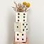Amazon.com: MOUGIGI Ceramic Dice Vase - Unique Decor for Dried Flowers ...