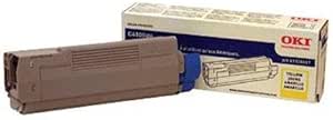 Amazon.com: Genuine Okidata C6100 series -Yellow Toner Cartridge Type ...