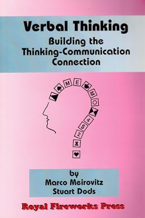 Verbal Thinking: Building the Thinking-Communication Connection ...