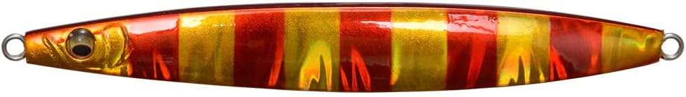 Amazon | メガバス(Megabass) SLASH BEAT(スラッシュビート) 80g アカキンゼブラ 35379 メタルジグ ...