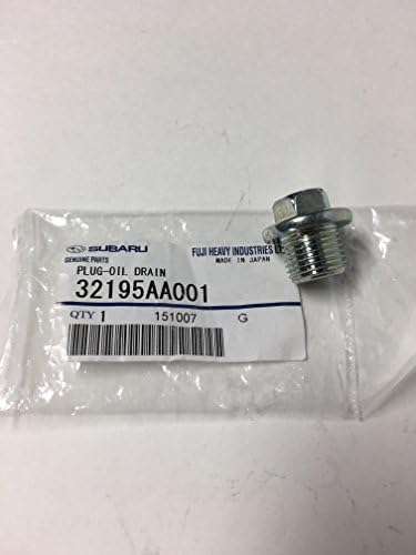 Amazon.com: Subaru 32195AA001 Plug-Oil Drain, 1 Pack : Automotive