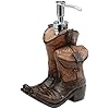 Amazon.com: Gift Corral Cowboy Boots Soap Dispenser : Home & Kitchen