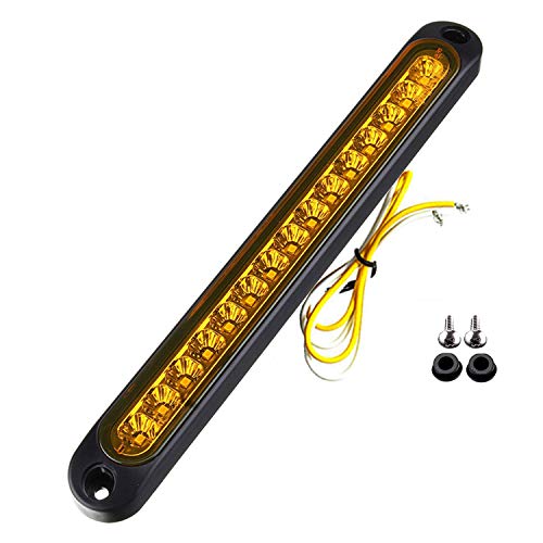 Snapklik.com : 2 Pack 10 15 LED Trailer Identification Light 9 To 30 ...