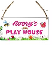 Personalised "Playhouse" Plaque – Customisable Children's Playhouse ...