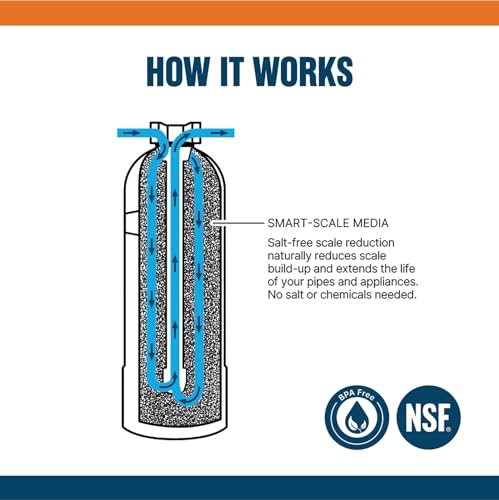 WaterBoss Whole House Salt Free Descaler System - Works with City ...