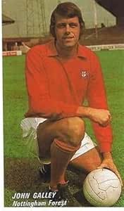 Football League Review Magazine Nottingham Forest JOHN GALLEY player ...