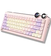 Amazon.com: FOPATO 98% Mechanical Gaming Keyboard,96 Keys Full Key ...