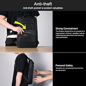 VGOAL Super Slim Anti Theft Backpack - Buy Online UK