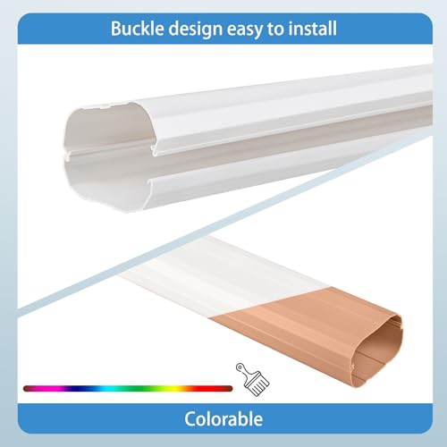 Snapklik.com : Mini Split Line Set Cover, Air Conditioner Decorative ...
