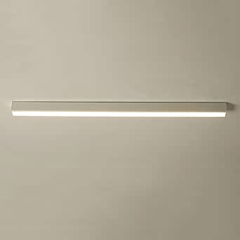 Amazon.com: Minimalist LED Linear Ceiling Light Modern Hallway Flush ...