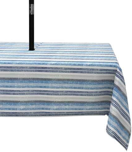 Amazon.com : LVTXIII Outdoor 60"×84" Rectangle Tablecloth, Patio Fade ...