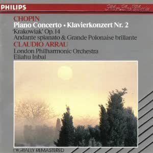 Amazon.com: Claudio Arrau. Chopin Piano Concerto No 2, Concerto Rondo ...