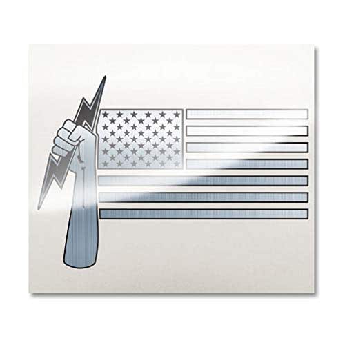 Amazon.com: Electrical Worker American Flag Electrician Decal Sticker ...
