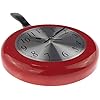 Amazon.com: Wall Clock, 10 inch Metal Frying Pan Kitchen Wall Clock ...