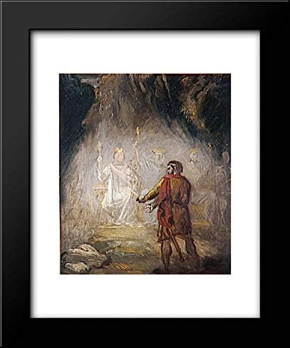 Amazon.com: Macbeth, The Apparition Of The Kings 15x18 Framed Art Print ...