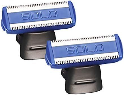 Amazon.com: Micro Touch Solo Men's Shaver Replacement Heads, 2 Count ...