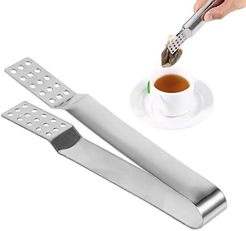 Stainless Steel Tea Bag Squeezer Tongs Tea Bag Clamp Kitchen Tool ...