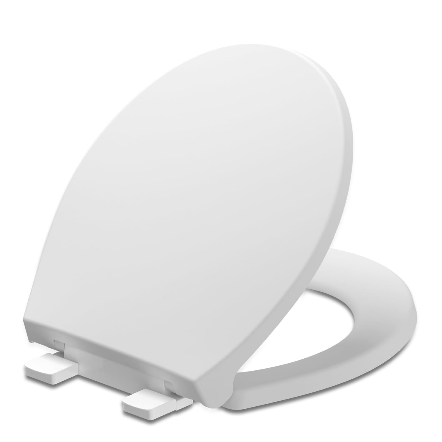 Slow Close Toilet Seat, Fit Round and Standard Toilets, Quick Release ...