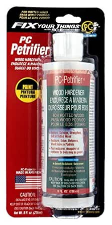PC Products PC-Petrifier Water Based Wood Hardener, 8-Fluid Ounce ...