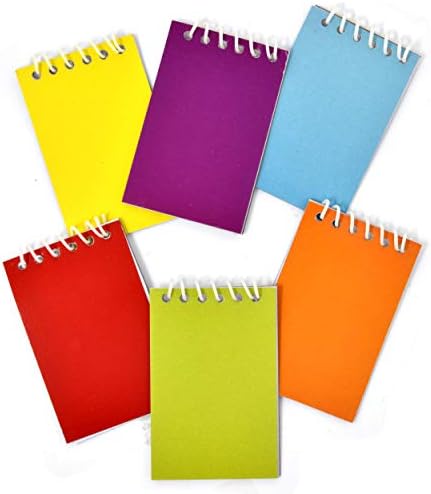 Amazon.com : Zonon 24 Pieces Mini Tie Dye Notepads Multicolor Style ...