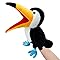 Amazon.com: okegztoa Puppet Toucan Hand Puppet,13.8" Animal Puppet ...