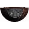 Amazon.com: Hanging Planter Pot Half Round Imitation Rattan European ...