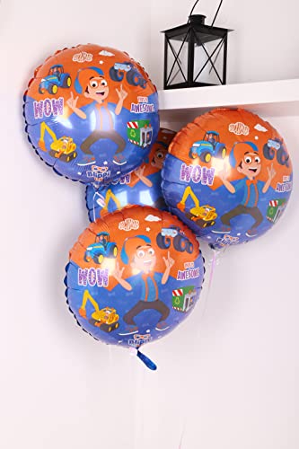 Toyland 18 Inch Round Blippi Character Foil Balloon – Kids Party ...