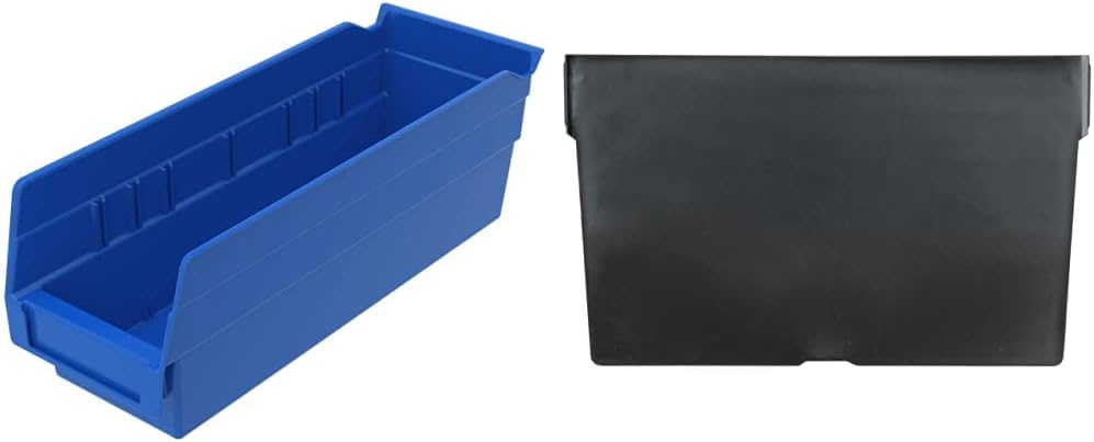 Akro-Mils 30120 Plastic Nesting Shelf Bin Box, (12-Inch x 4-Inch x 4 ...