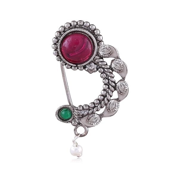 Buy maharastra nath/Small Size Traditional Maharashtrian Nose ring ...