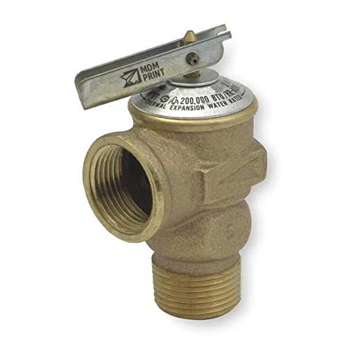 Safety Relief Valve, 3/4In, 150 psi, Bronze - Commercial Valves and ...