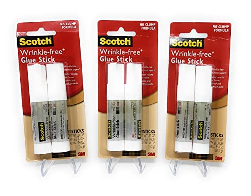 Scotch Wrinkle-Free Glue Sticks 2/Pkg-.27oz | Amazon price tracker ...