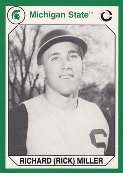 Amazon.com: Rick Miller baseball card (Michigan State) 1990 Collegiate ...