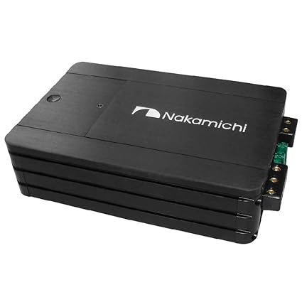 Naka michi NHMD600.1 Class D Mono Block Amplifier for car Subwoofer ...