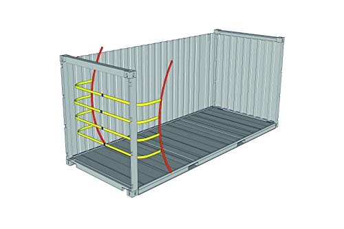 (1x) Red Lash 4.38 container lashing system / 2,600 / 4x landscape ...