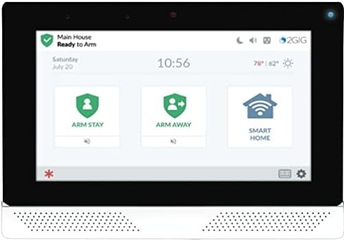 Amazon.com: 2gig GC2E Security and Control Alarm Panel, Enhanced ...