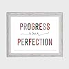 Amazon.com: Progress Over Perfection Print,Inspirational Office Decor ...