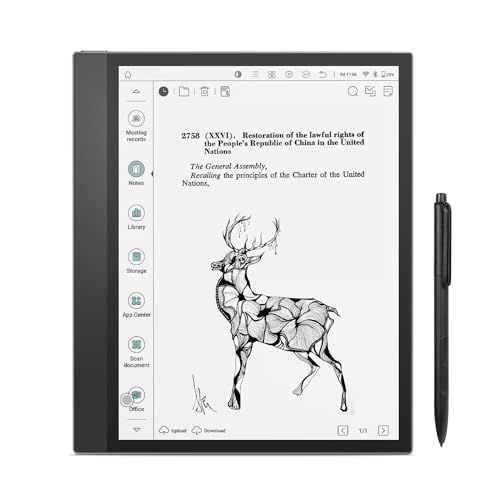 RUERTU Digital Notebook Tablet with Pen 10.3-inch Paper Tablet E Ink ...