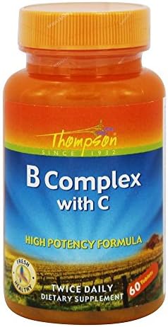Amazon.com: Thompson B Complex with Vitamin C, Tablet (Btl-Plastic ...