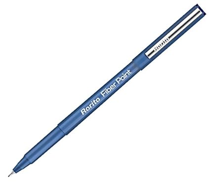 GM Pens Rorito Fiber Point Blue Pilot Pen Pack of 20 : Amazon.in ...
