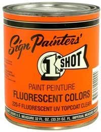 Amazon.com: 1 Shot Lettering Fluorescent Pink Pinstriping Lettering ...