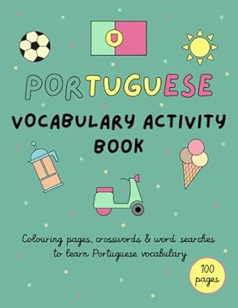 Amazon.com: Portuguese Vocabulary Activity Book: Colouring pages ...