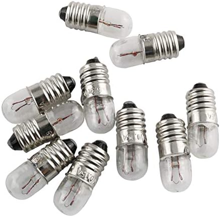 CEC Industries 755 Light Bulb, 6.3V, 0.945W, T-3.25 Shape, BA9s ...