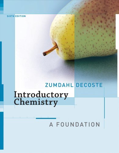 Amazon.com: Introductory Chemistry A Foundation 6e Sixth 6th Edition By ...