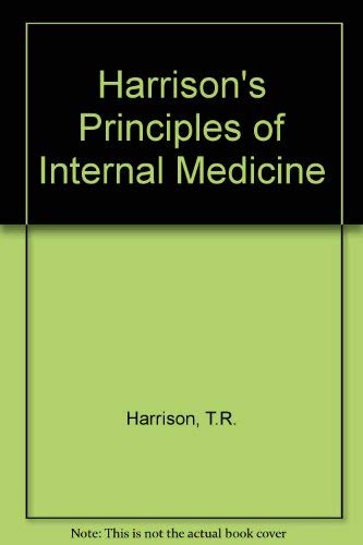 Amazon | Harrison's Principles of Internal Medicine | Harrison, T.R ...