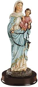 Amazon.com: Autom Our Lady of The Rosary Statue : Home & Kitchen